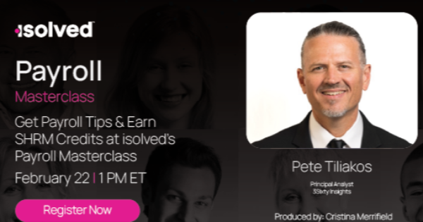 isolved Masterclass - Payroll